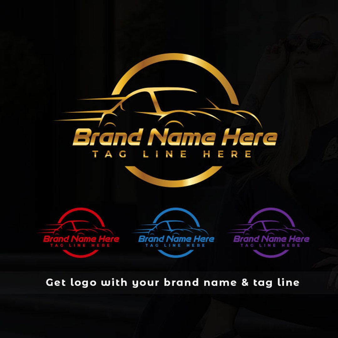Custom Car Logo, Premade Logo, Logo Design, Vehicle Logo, - Etsy