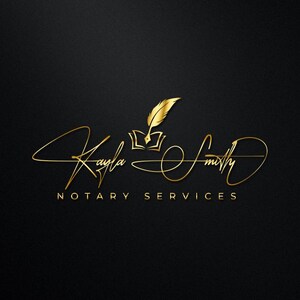 Notary Logo, Custom Logo Design, Business Logo, Notary Service Logo ...