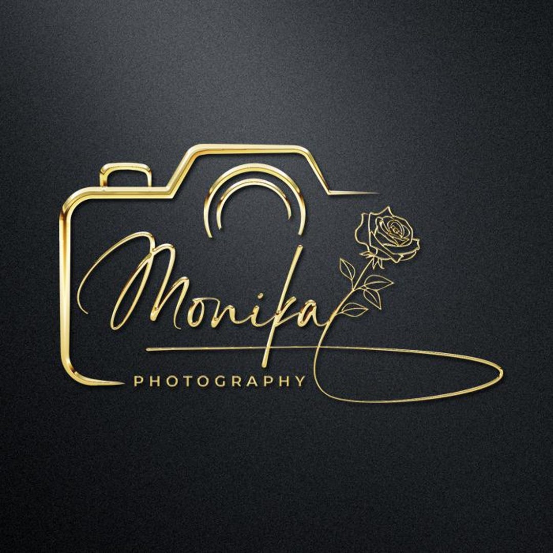 Camera Logo for Photography, Personalized Logo, Signature Logo ...