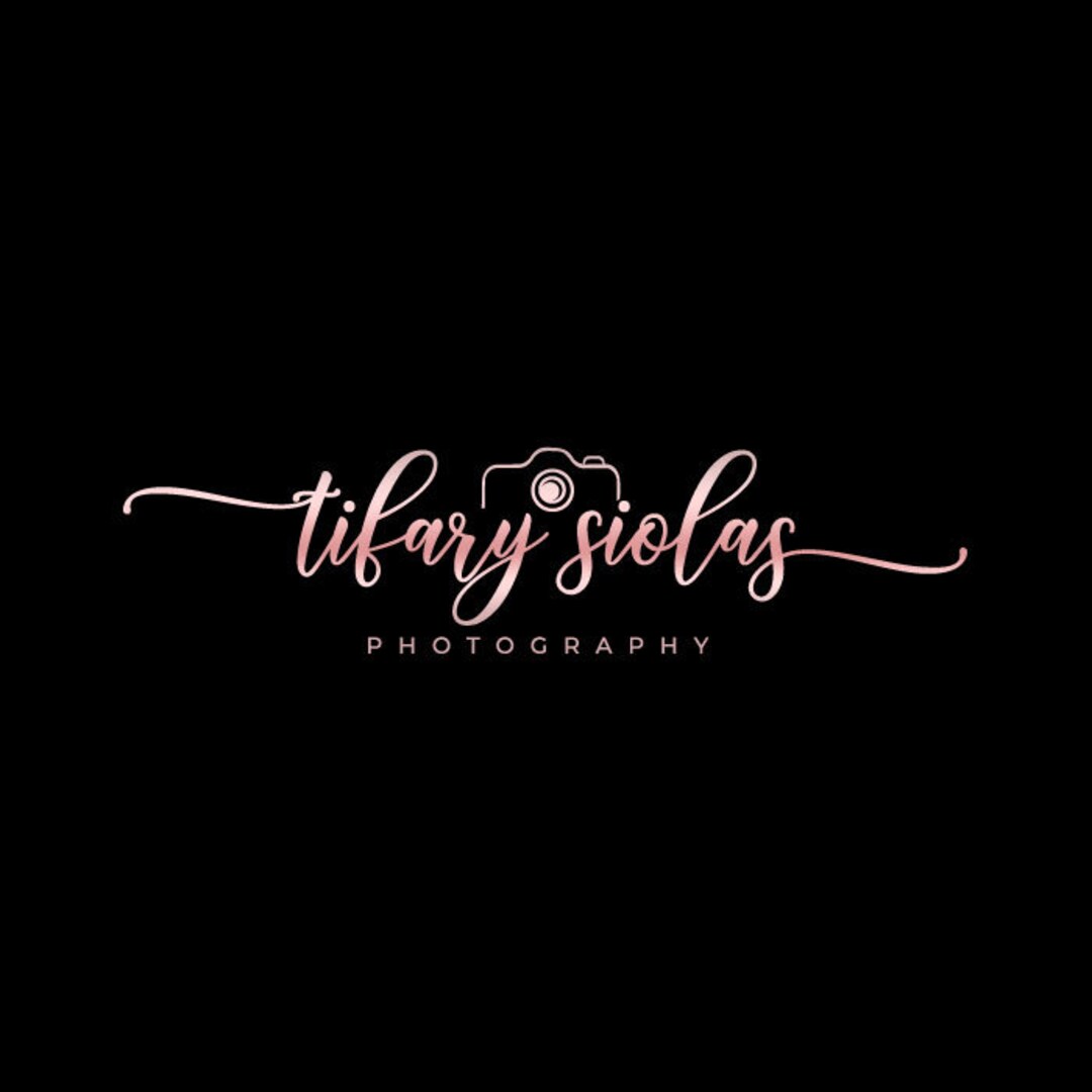 Logo for Photography, Watermark Logo, Signature Logo, Custom Logo - Etsy