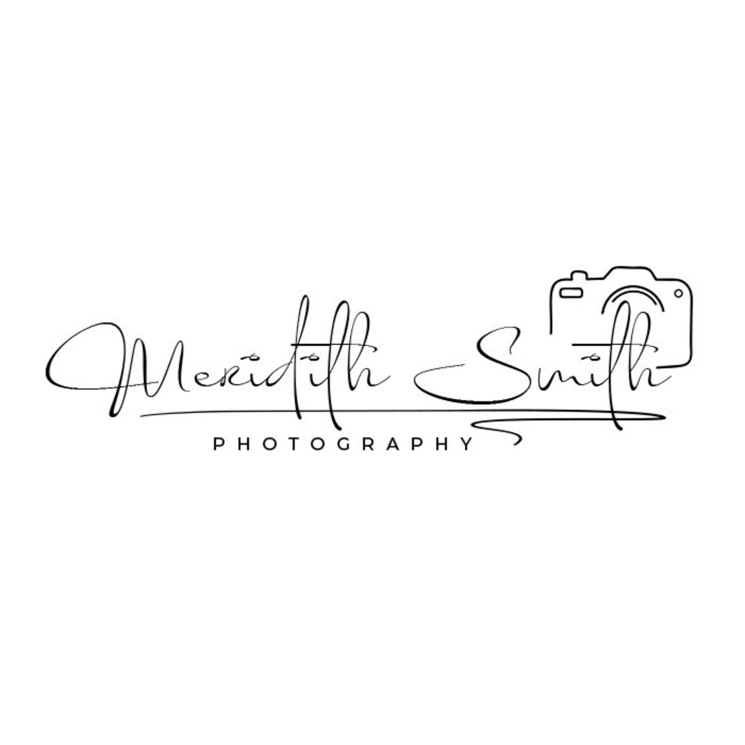 Handwritten Signature Logo for Photography, Custom Business Logo - Etsy
