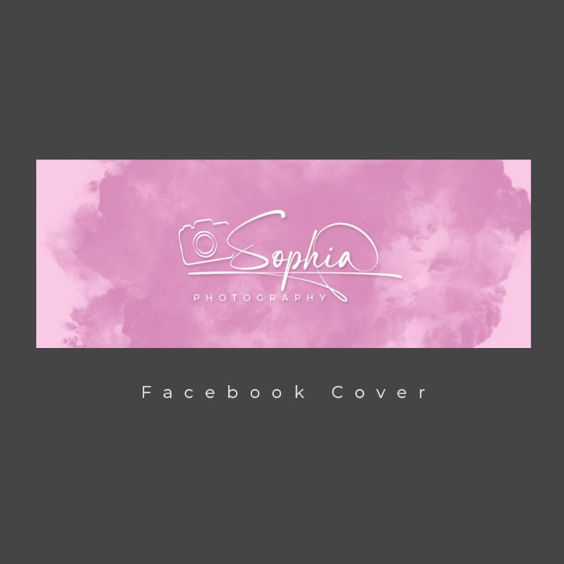 Facebook Cover With Photography Logo Social Media Banner - Etsy