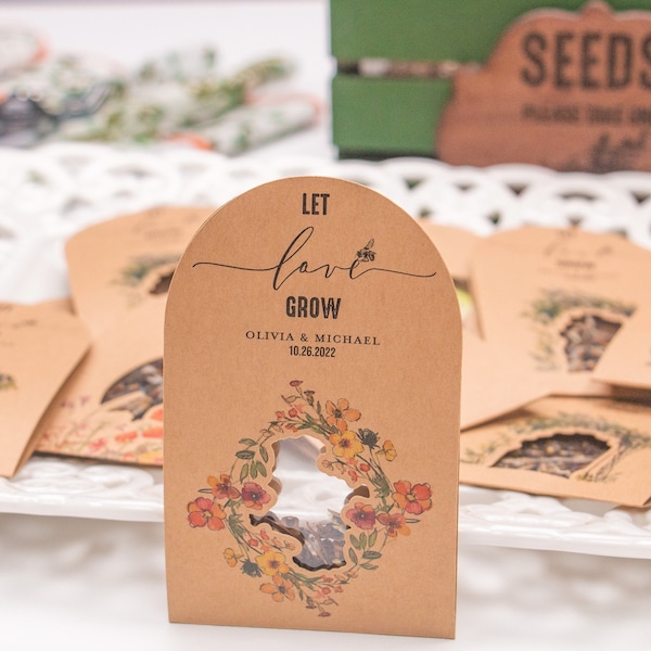 Seed Packet Favors - Etsy
