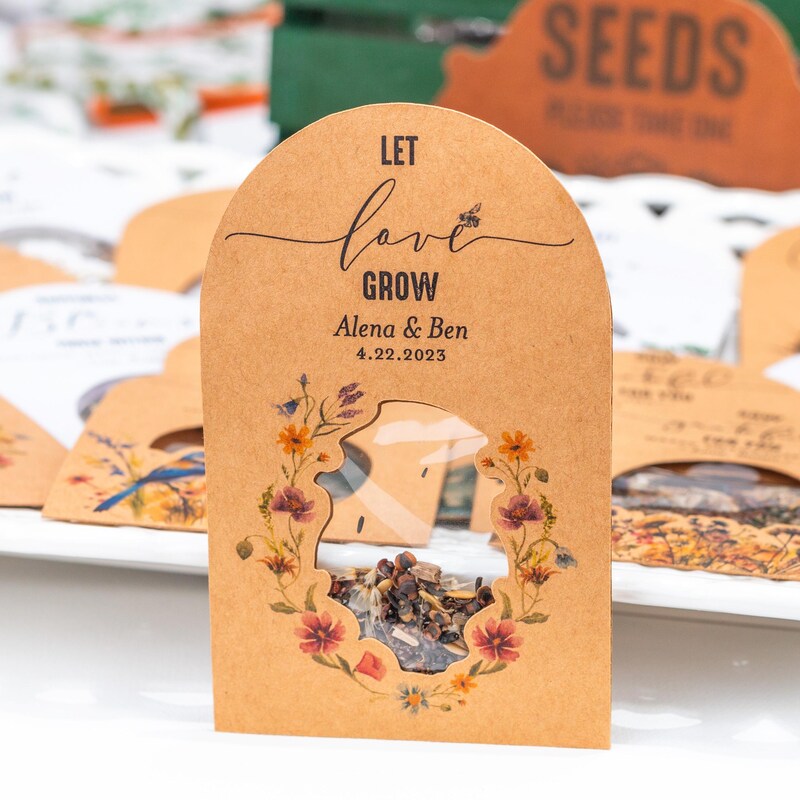 Seed Packet Favors - Etsy