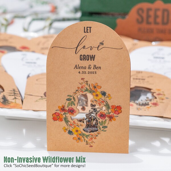 Wedding Seed Packets - Etsy