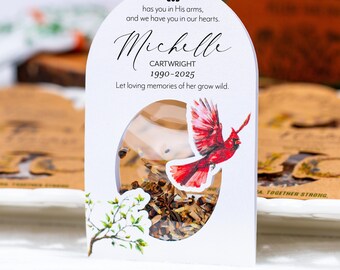 Tree of Life Seed Packets-funeral Favors for Guests-bulk Set of 20-hand ...