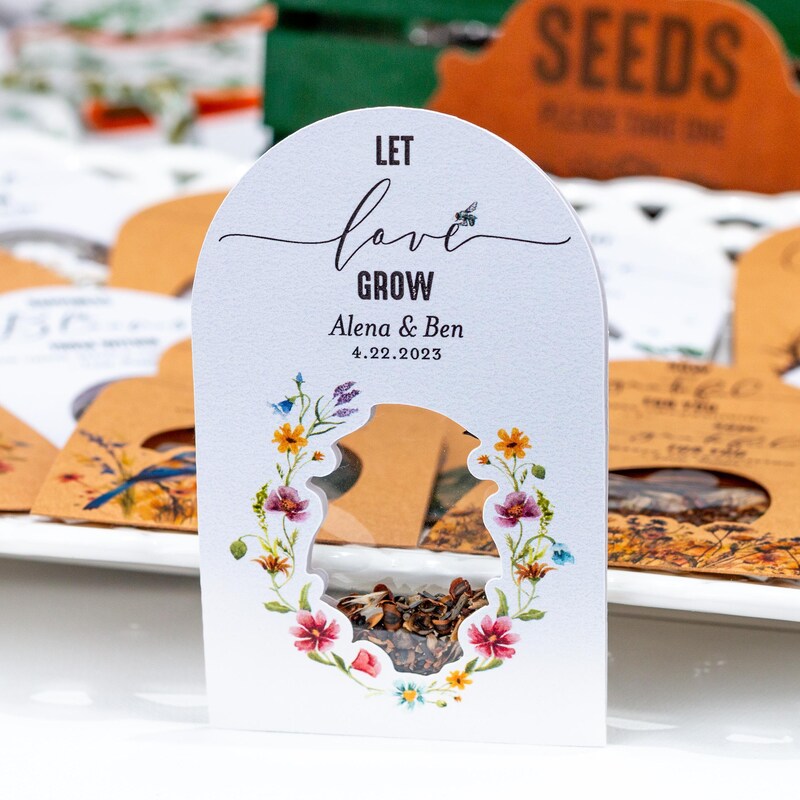 Seed Packet Favors - Etsy