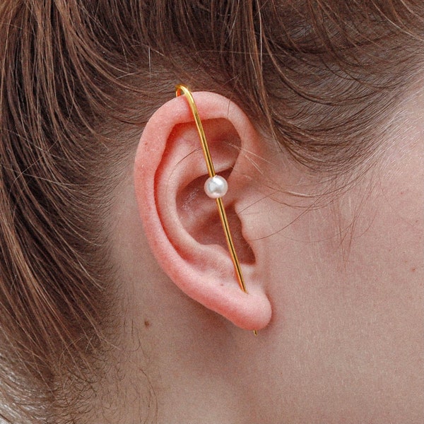 Ear Pin Earrings - Etsy