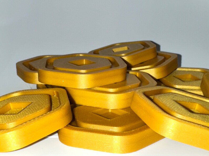 3d Replica Roblox Robux Coins - Etsy