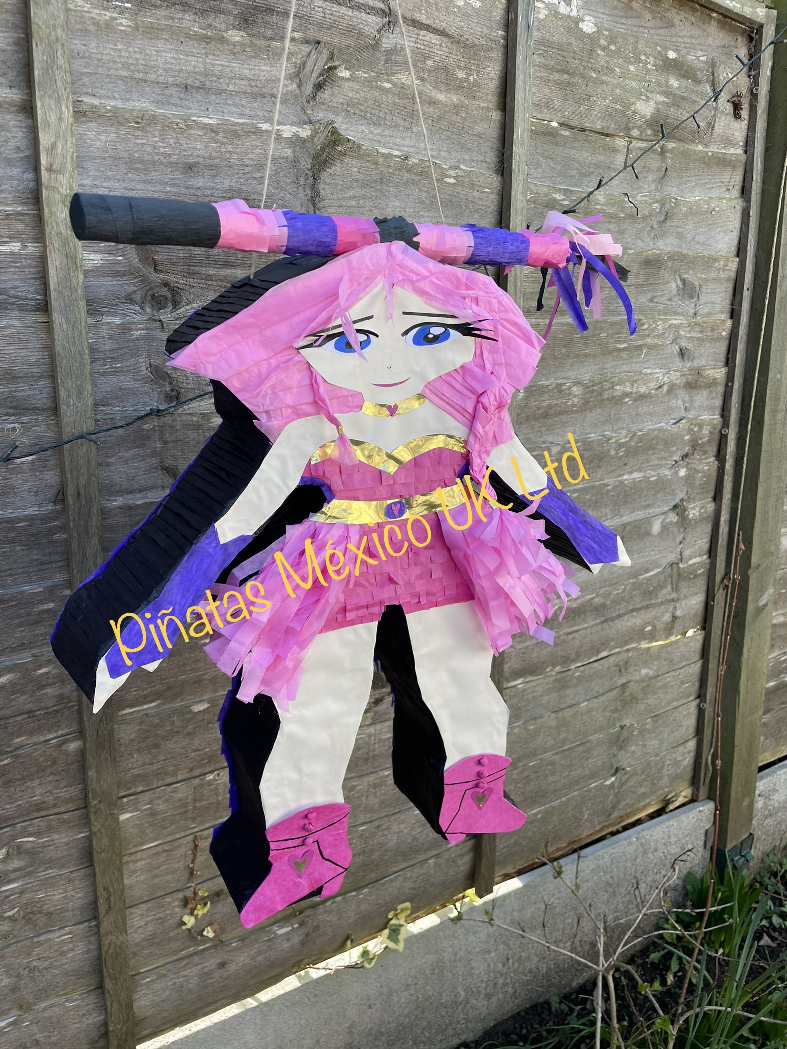 Luli Pampin Piñata Buster Stick in Progress - Etsy UK
