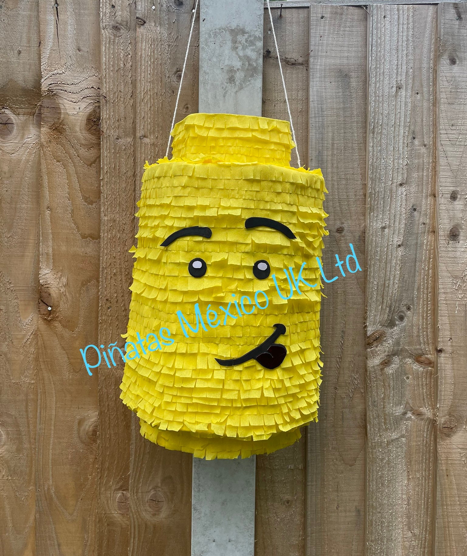 Lego Dual Head/face Piñata Double Lego Pinata - Etsy