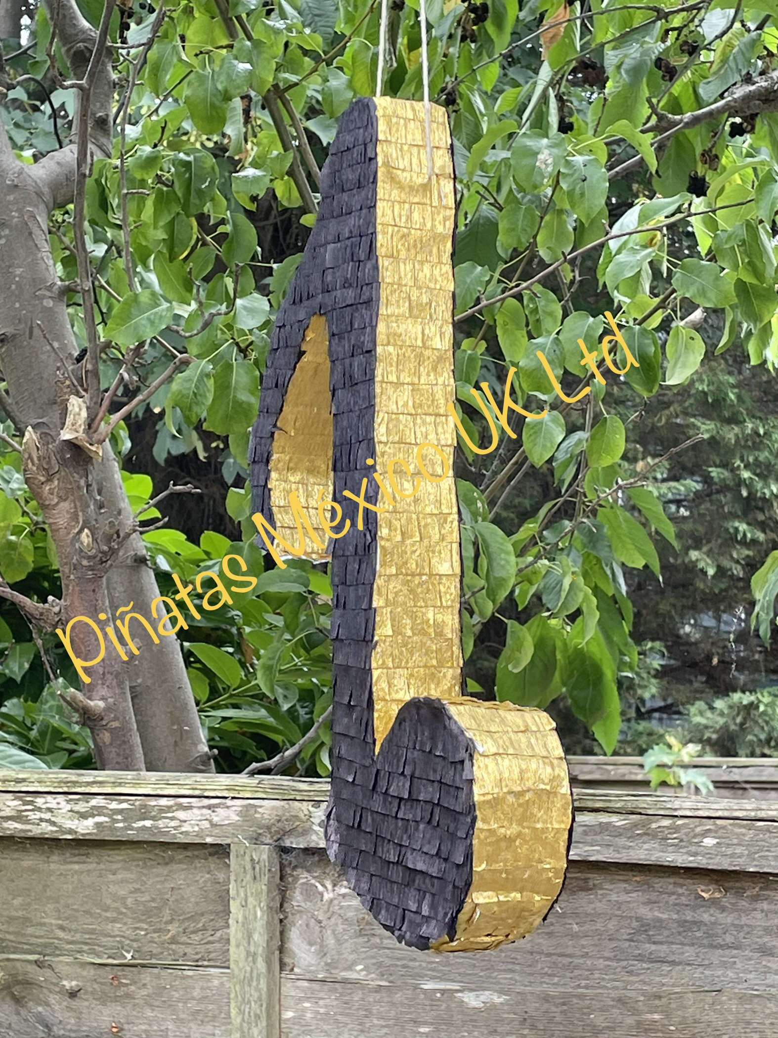 Musical Note Piñata Music Pinata - Etsy