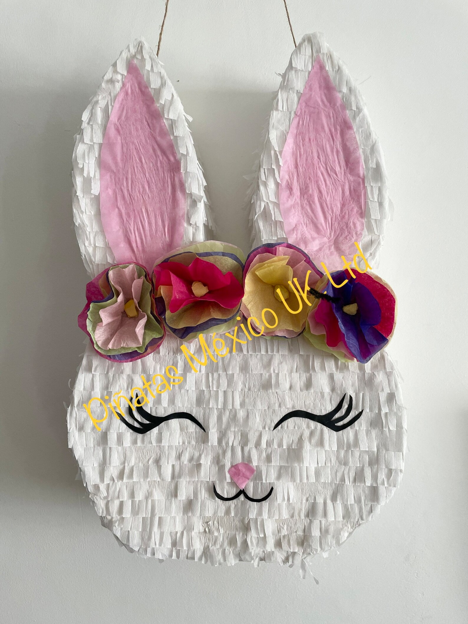 Easter Bunny Rabbit Face Pinata - Etsy