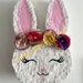 Easter Bunny Rabbit Face Pinata - Etsy