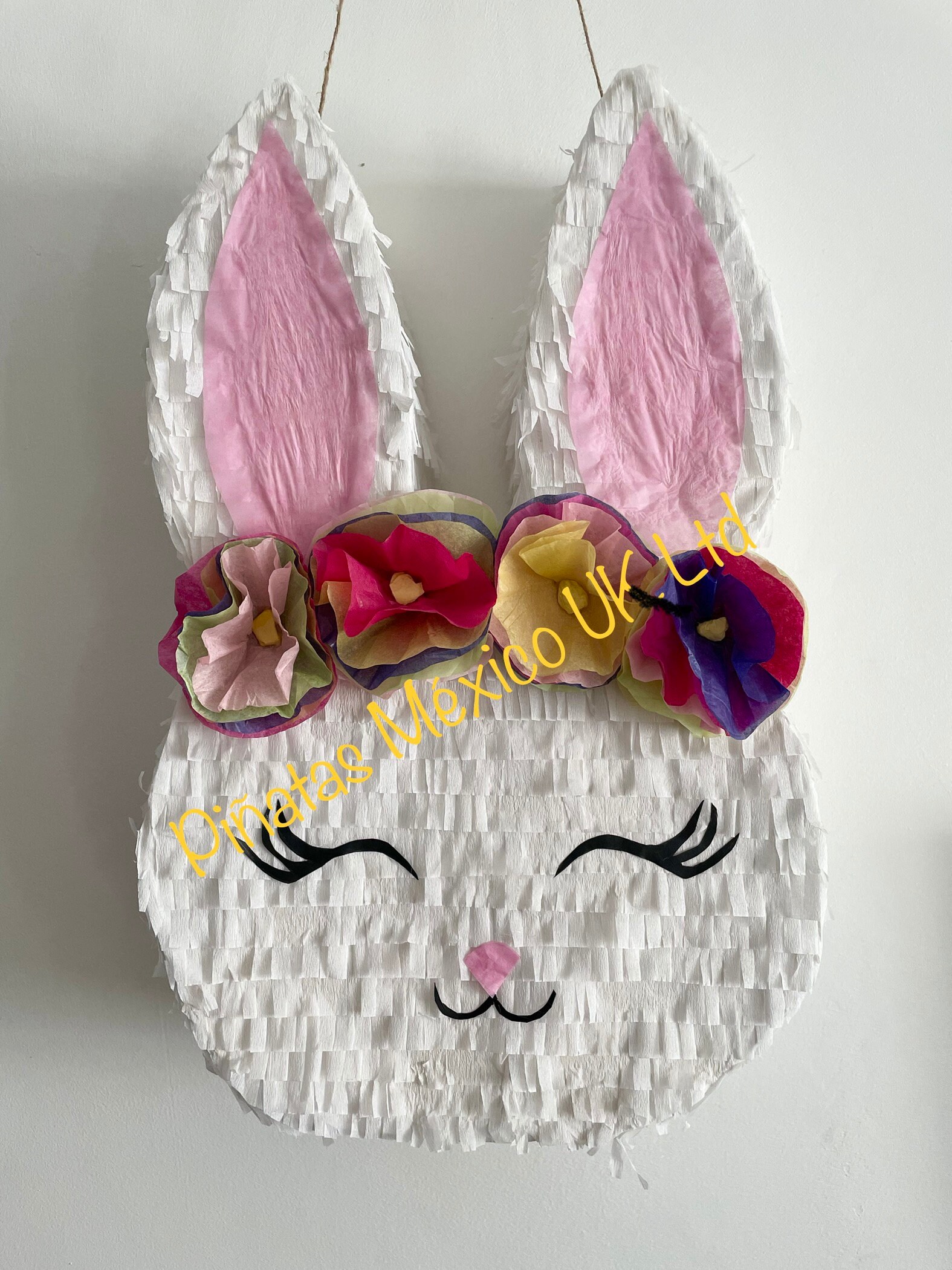 Easter Bunny Rabbit Face Pinata - Etsy