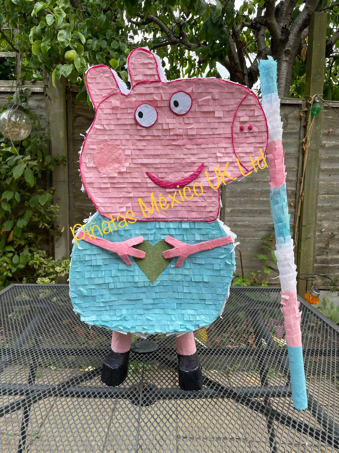 George Pig Inspired Piñata Peppa Pig Pinata - Etsy UK