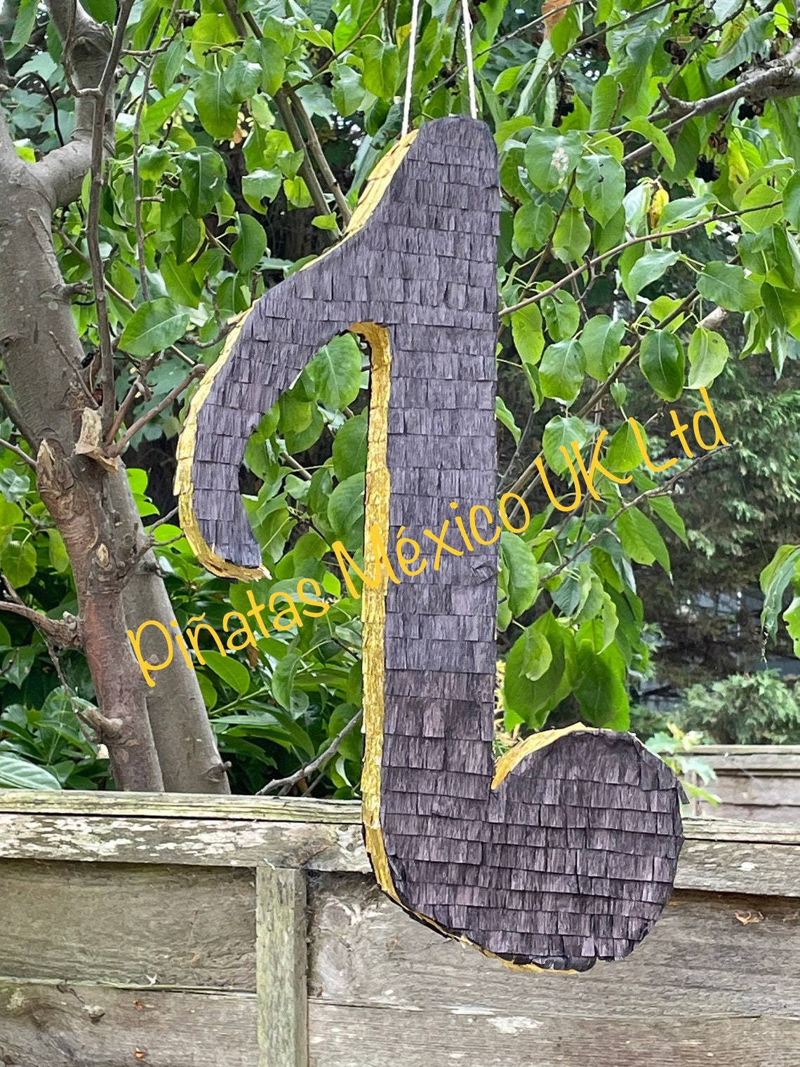 Musical Note Piñata Music Pinata - Etsy