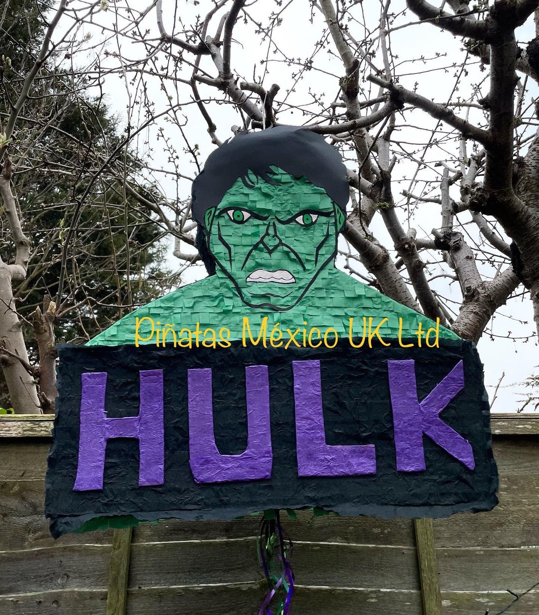 Handmade Hulk Piñata: Large Superhero Party Decoration - Etsy