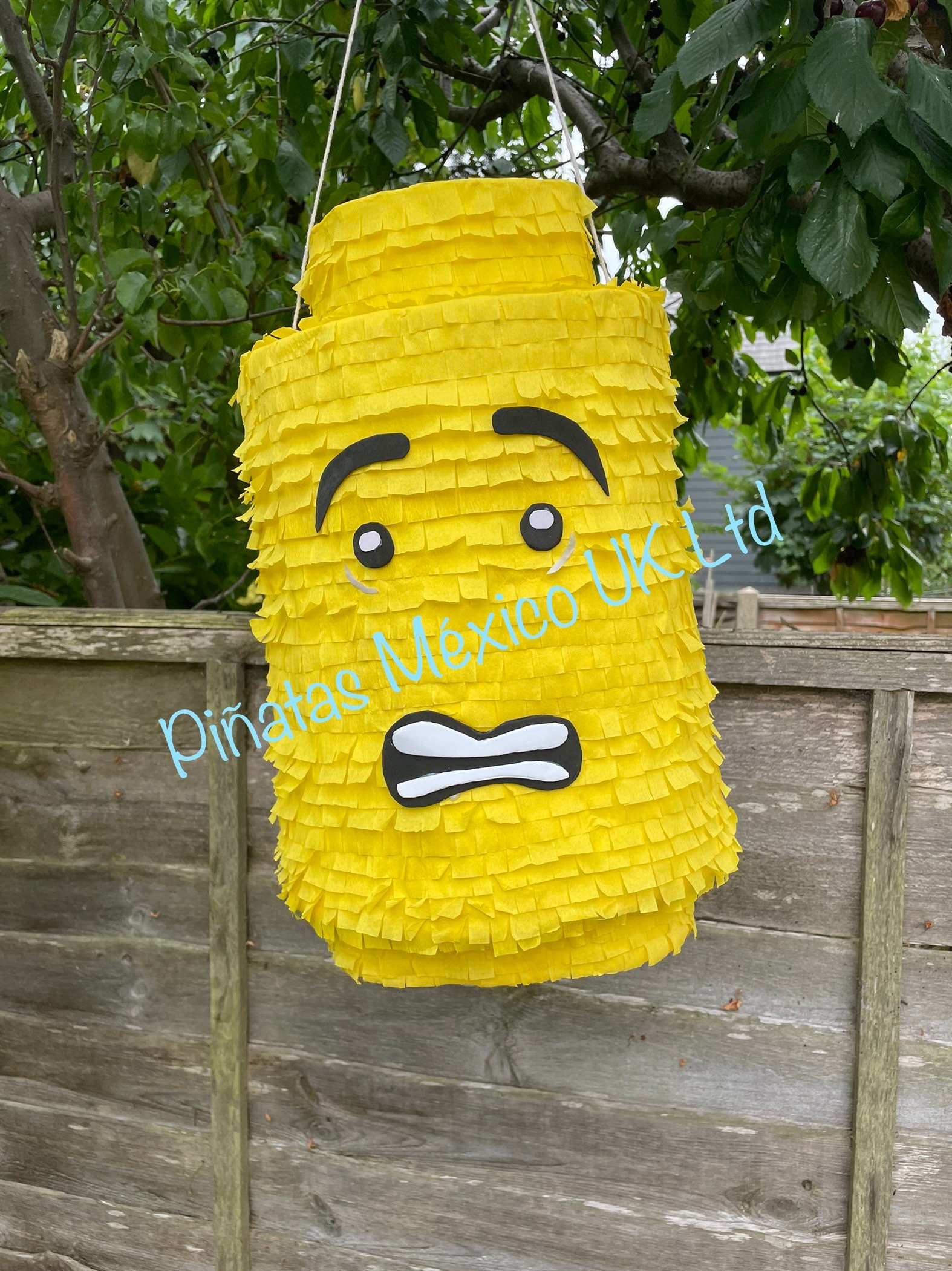 Lego Dual Head/face Piñata Double Lego Pinata - Etsy