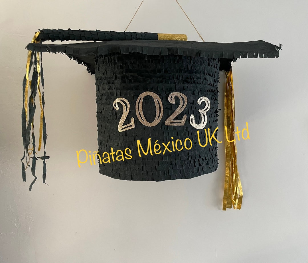 Sombrero de graduación Piñata egresados de la escuela fiesta de piñata ...