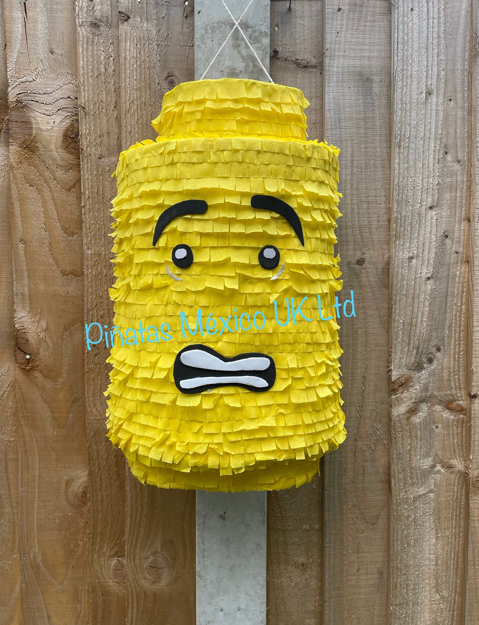 Lego Dual Head/face Piñata Double Lego Pinata - Etsy