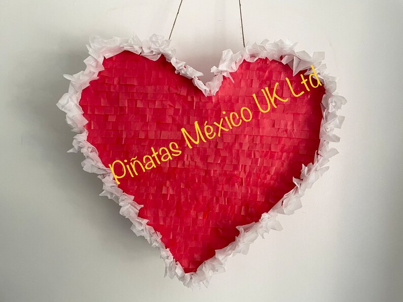 Valentine Red Heart Piñata. Heart Pinata - Etsy