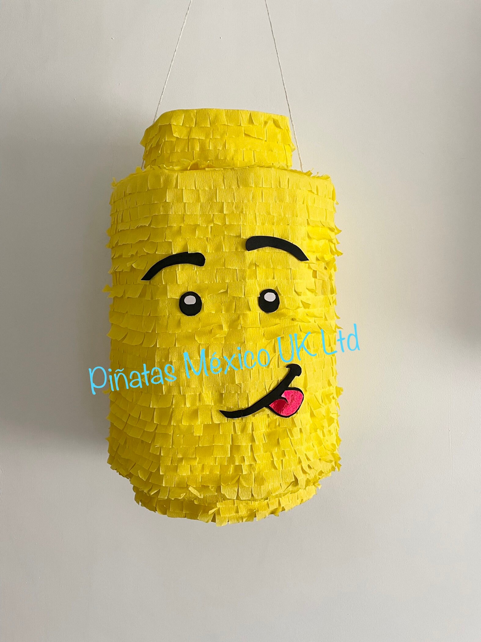 Lego Dual Head/face Piñata Double Lego Pinata - Etsy