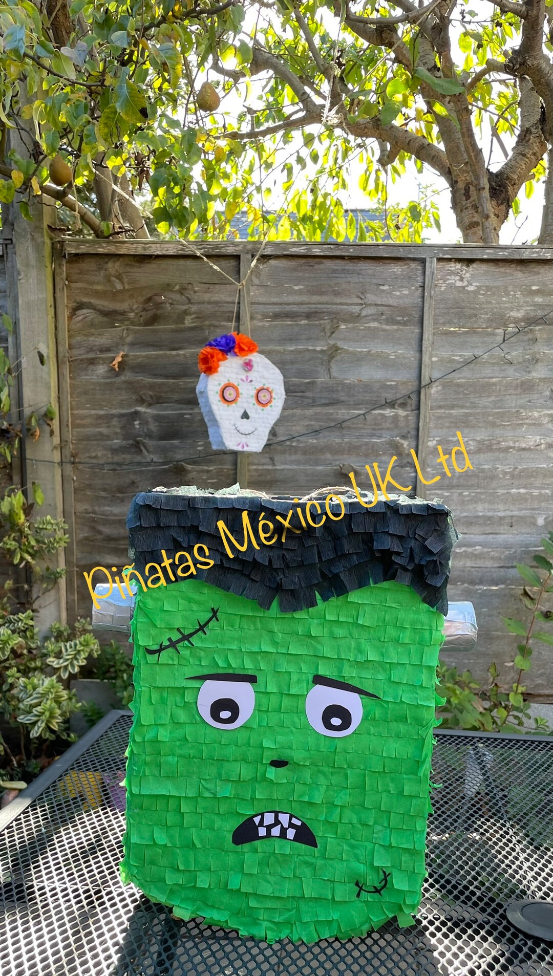 Frankenstein Monster Pinata Monster Frankie Piñata Halloween Party Game ...