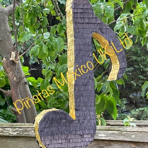 Musical Note Piñata Music Pinata - Etsy