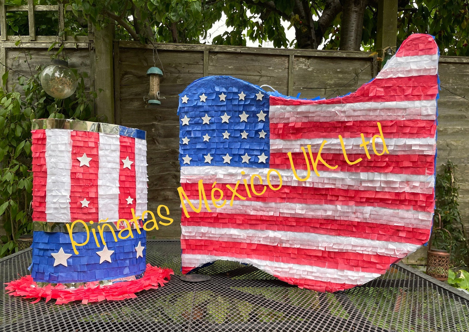 American Flag Piñata 4th of July Pinata - Etsy UK