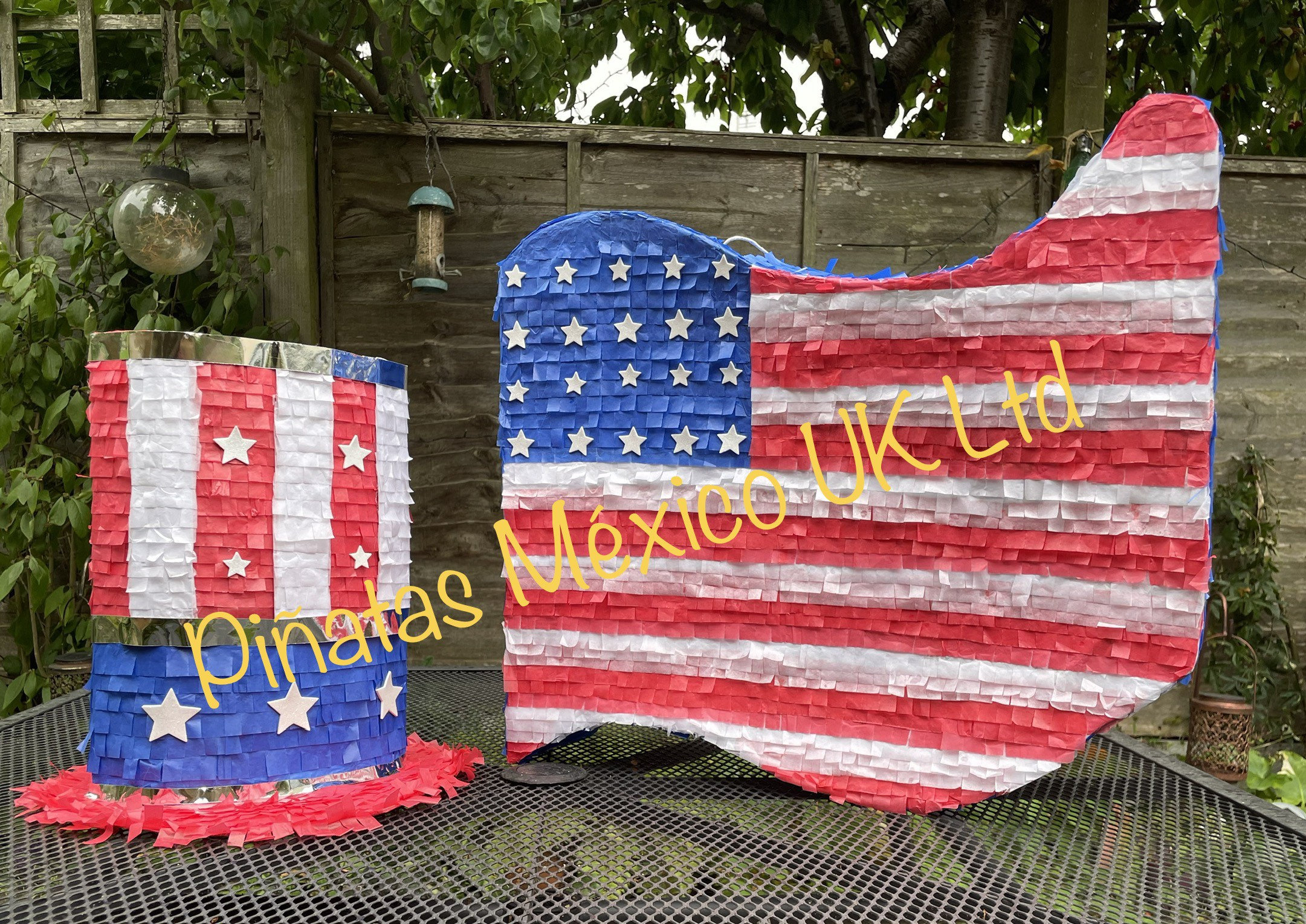 American Flag Piñata 4th of July Pinata - Etsy UK