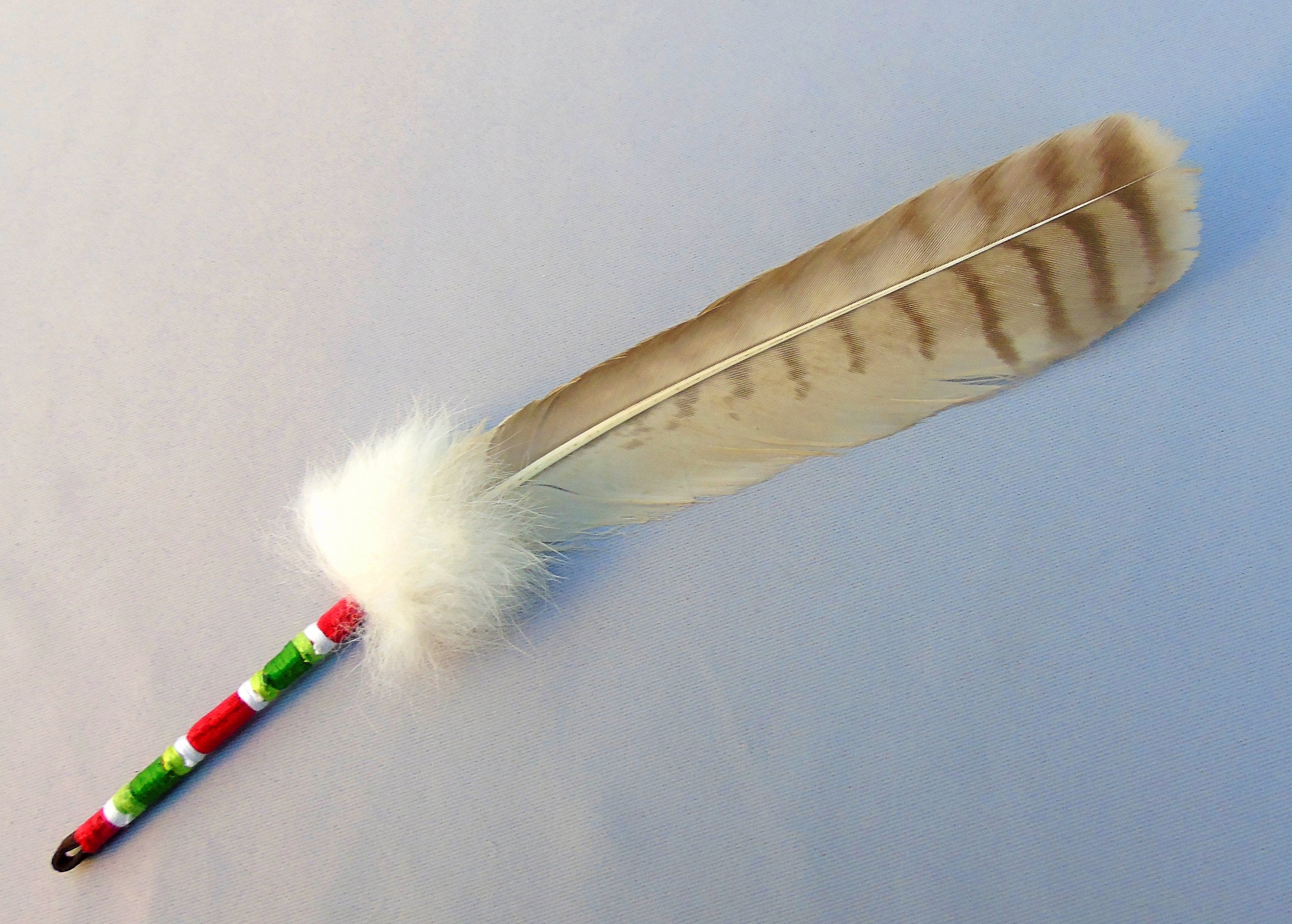 Buzzard Tail Smudge Prayer Feather North America Great Plains Indians ...