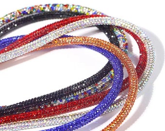 Crystal Strip Cord Rhinestone Rope for Shoes - Etsy
