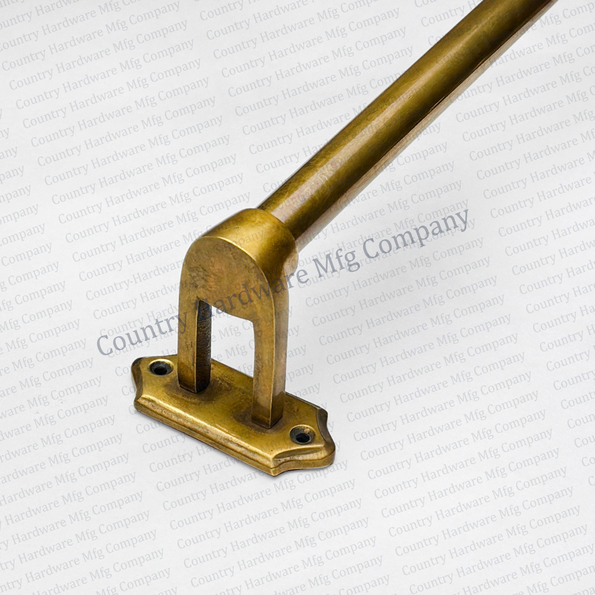 Georgian Brass Pot Rail - Etsy