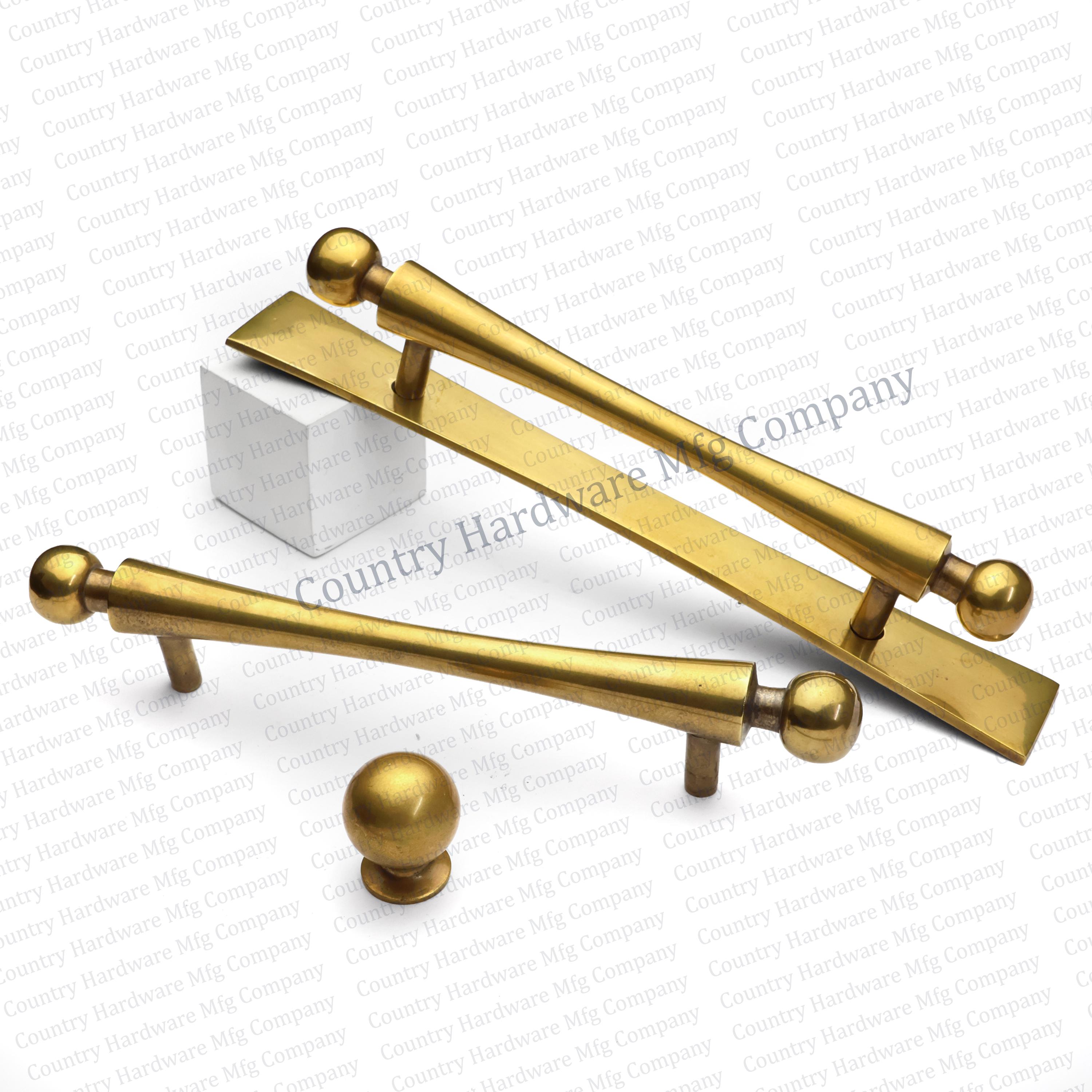 Antique Brass Bell Pulls With Backplate Unlacquered - Etsy