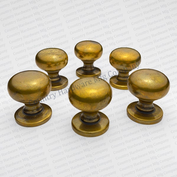 Antique Solid Brass Cabinet Hardware - Etsy