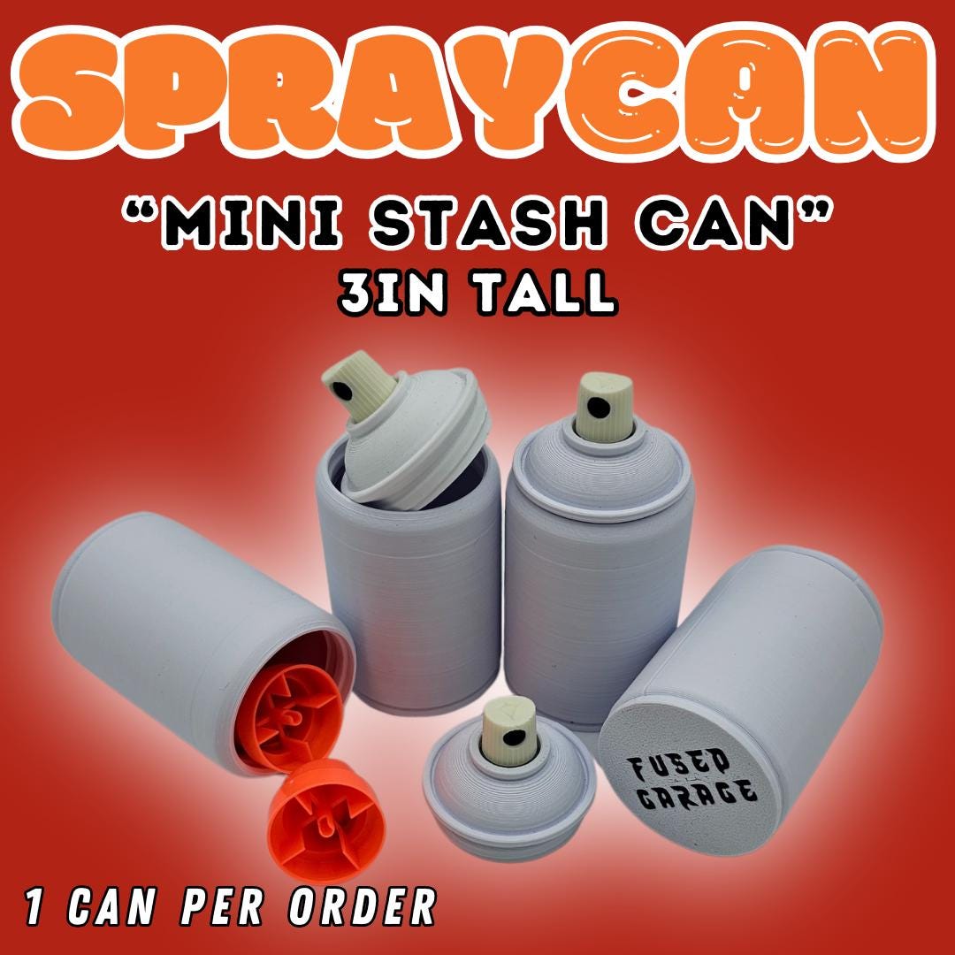 Spray Can Container Blank Canvas 3in Tall - Etsy