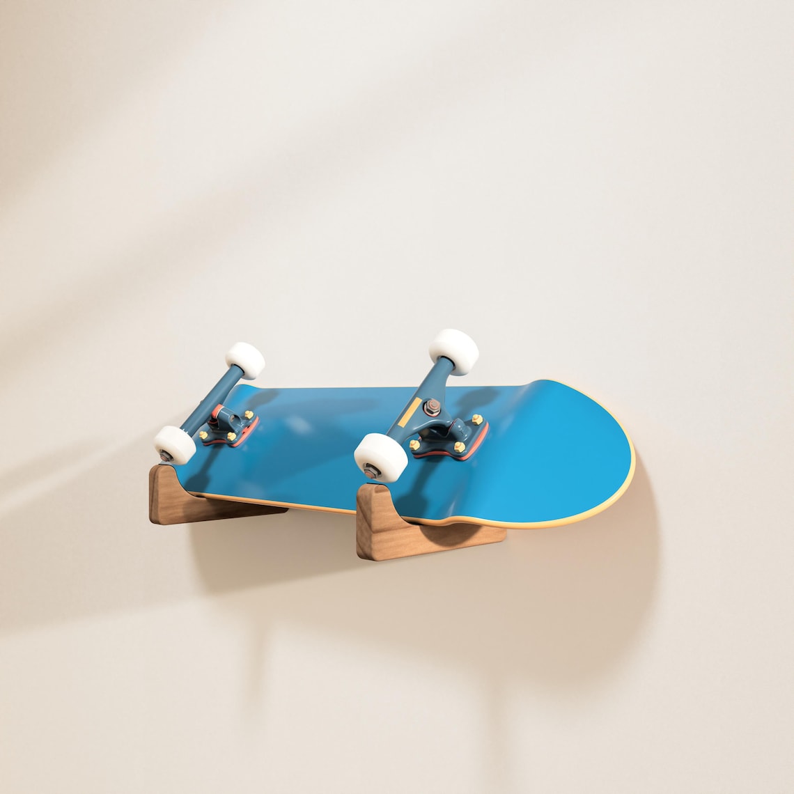 Snowboard Wall Mount Rack | Wooden Snowboard Wall Hanger | Floating ...
