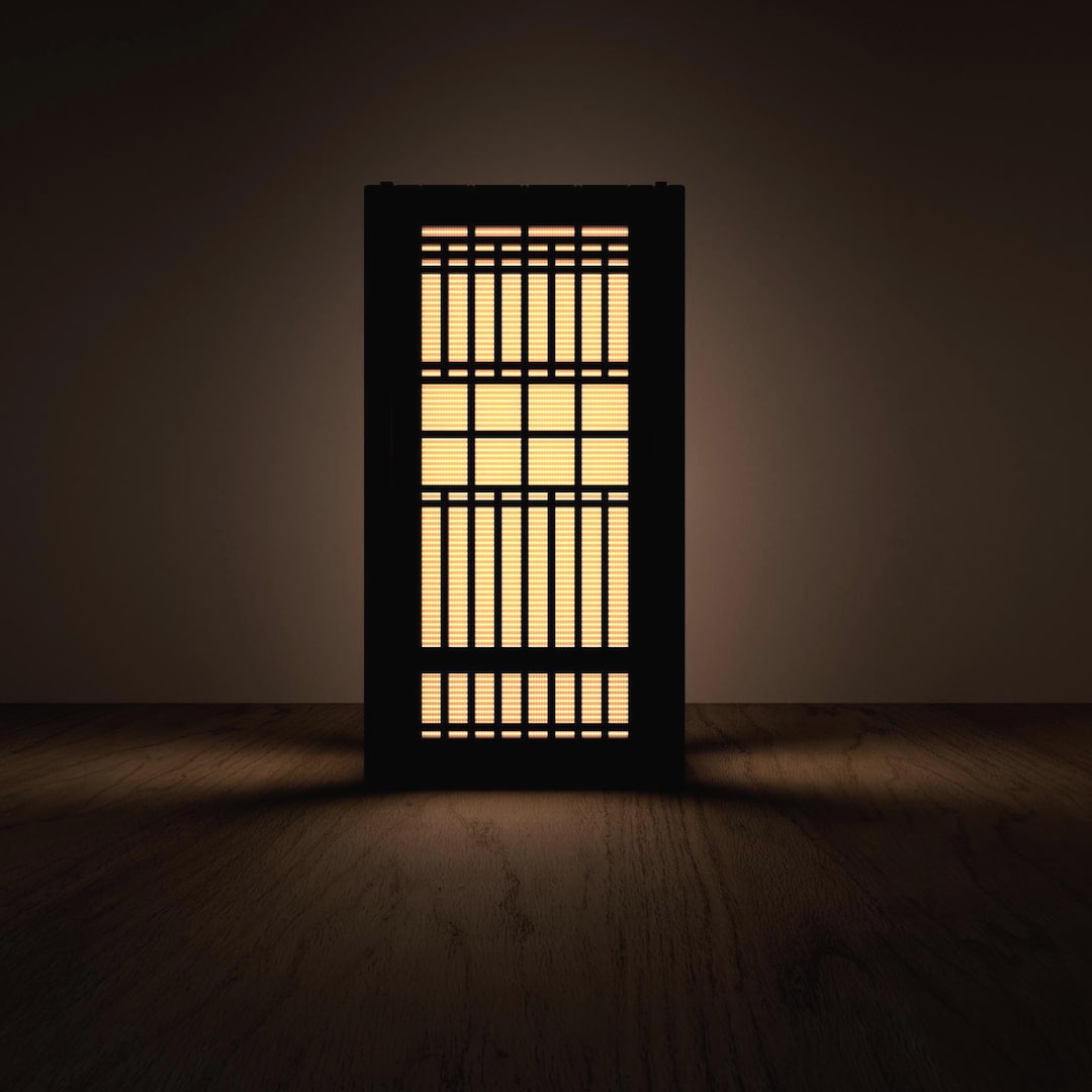 Japanese Table Lamp – Shoji Wood Lamp Decor | Decorative Night Table ...