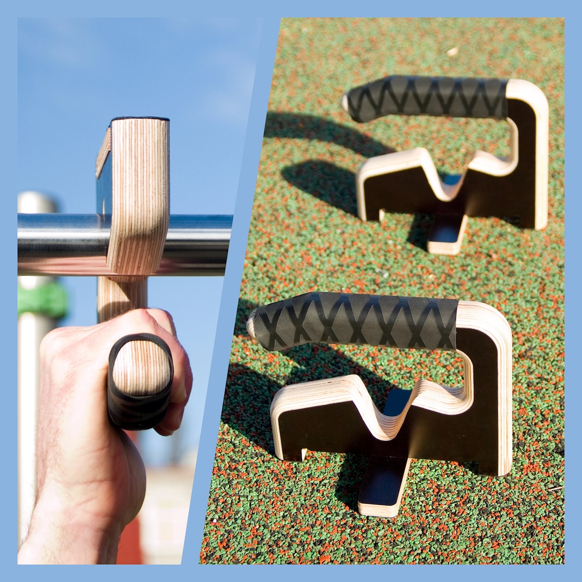 Neutral Grip Pull up & Push up Bars Handle Grip Flipper for ...