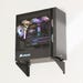 Wall Mount PC Stand Metal Computer Case Shelf - Gaming Rig Holder ...