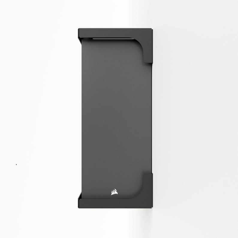 Wall Mount PC Stand: Metal Computer Case Shelf - Gaming Rig Holder - Etsy