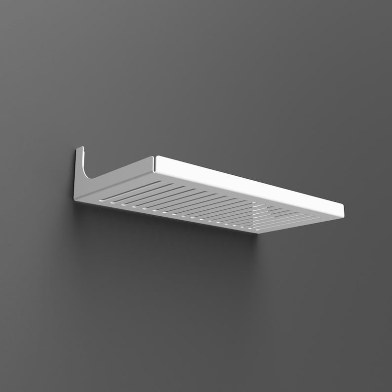 Wall Mount PC Stand: Metal Computer Case Shelf - Gaming Rig Holder - Etsy