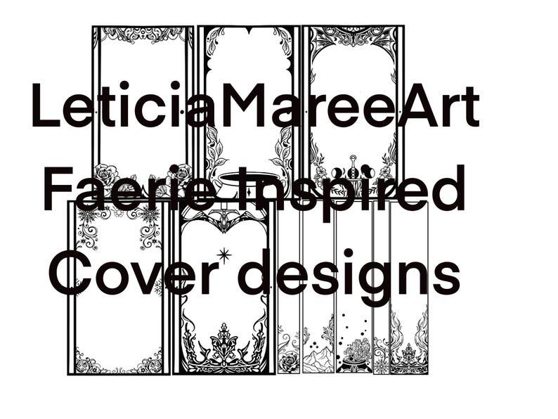 Faerie Inspired Book Cover Art PNG - Etsy