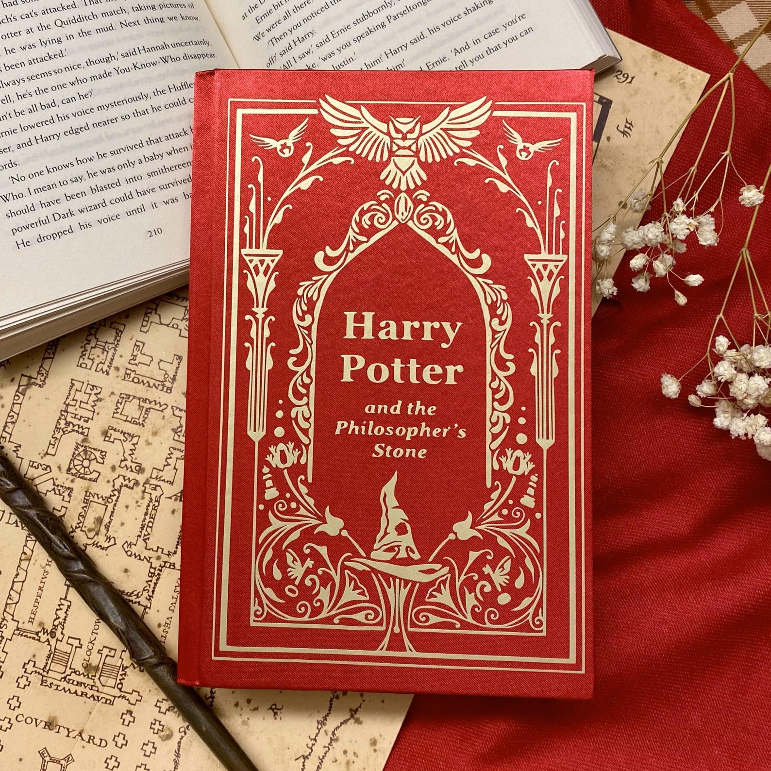 Harry Potter and the Philosopher's Stone Rebind - Etsy