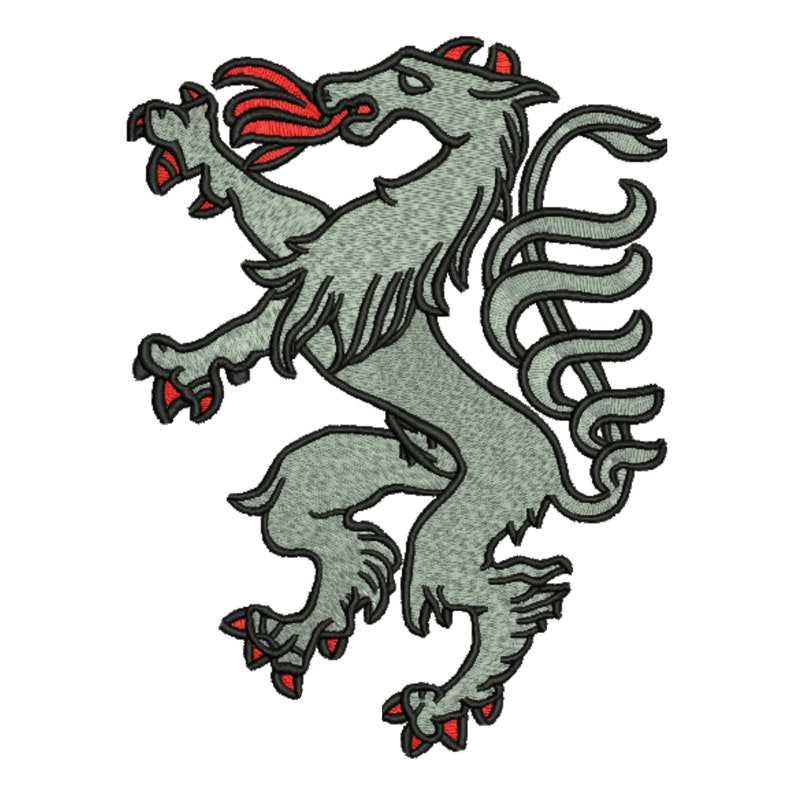 Panther Stickdatei STEIERMARK 6 Größen - Steirisches Wappen ...