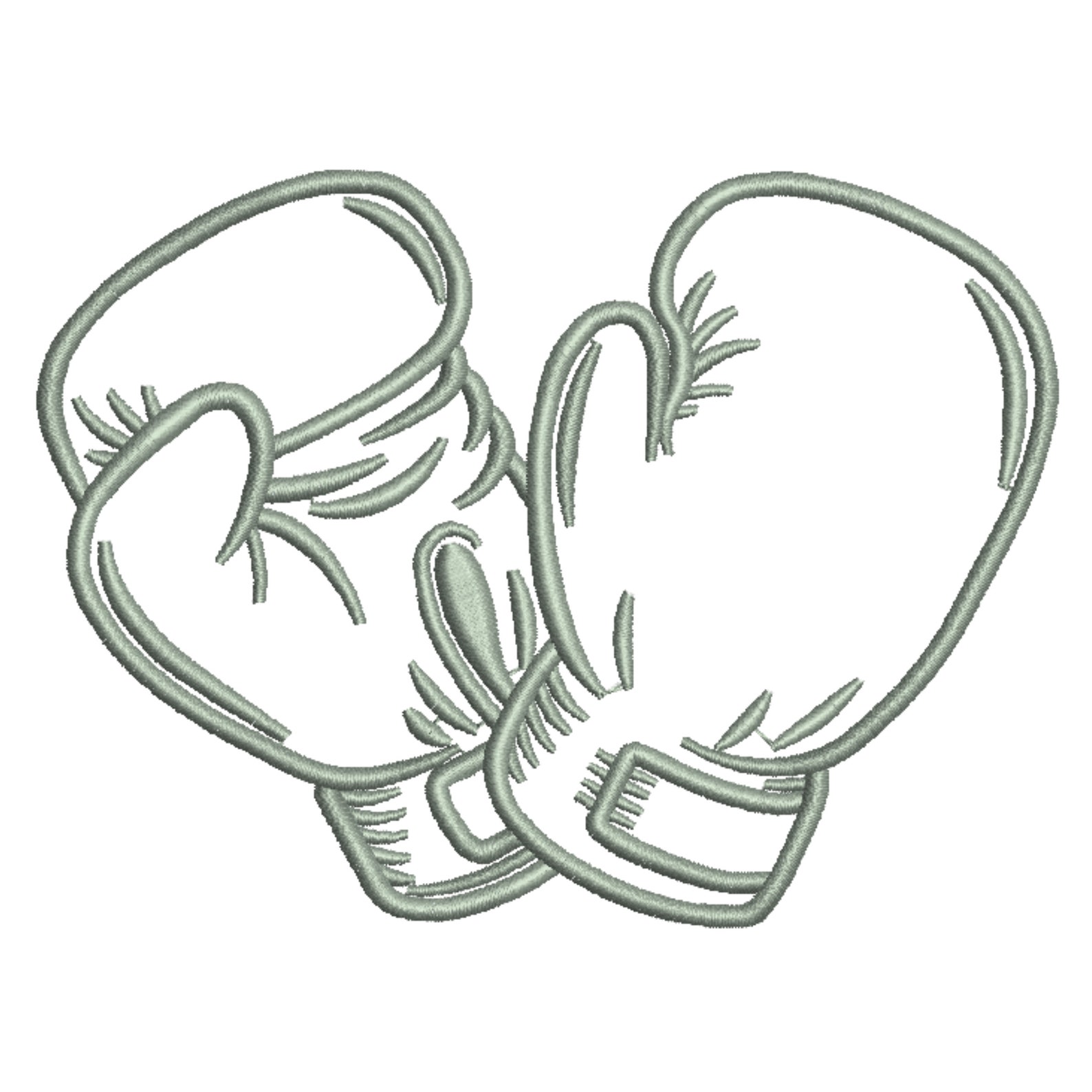 Boxing Gloves Embroidery Design Boxer Machine Embroidery - Etsy