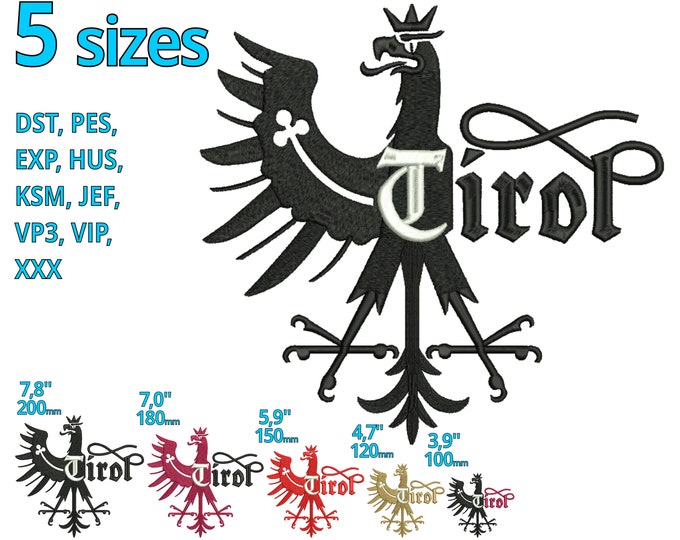 Tiroler Adler SVG, DXF, PNG - Etsy.de