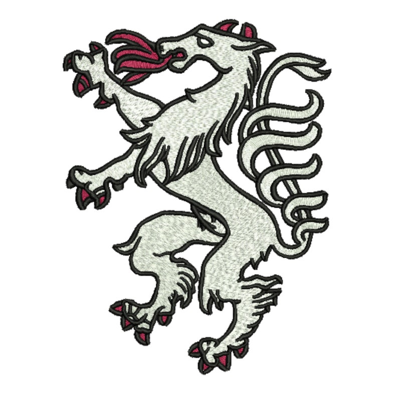 Panther Stickdatei STEIERMARK 6 Größen - Steirisches Wappen ...