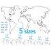 World Map Embroidery Design | Planet Earth Machine Embroidery File ...